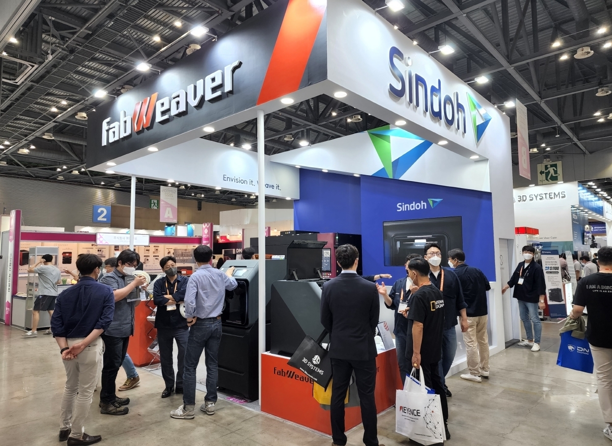 SIMTOS 2022전시회 - 3D프린터업체 1편(신도리코, 캐리마)